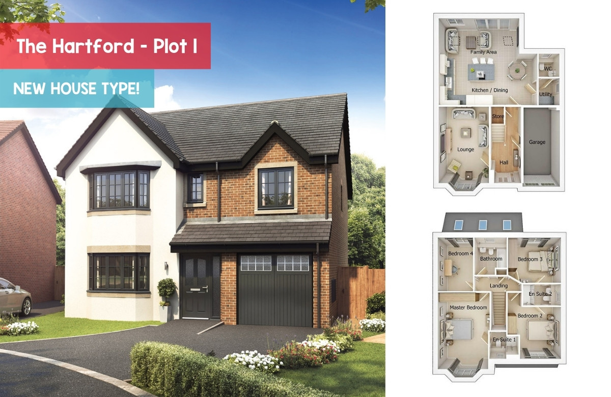 4 Bed Homes in Congleton For Sale - Seddon Homes